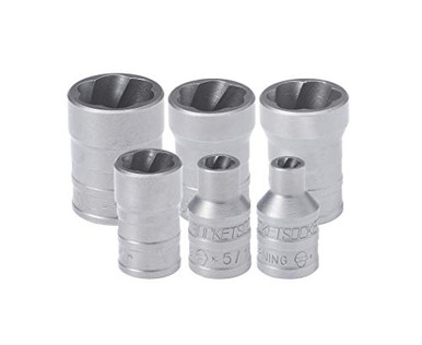ROCKETSOCKET Made in USA Extraction Sockets 6 Individual Sockets impact ...