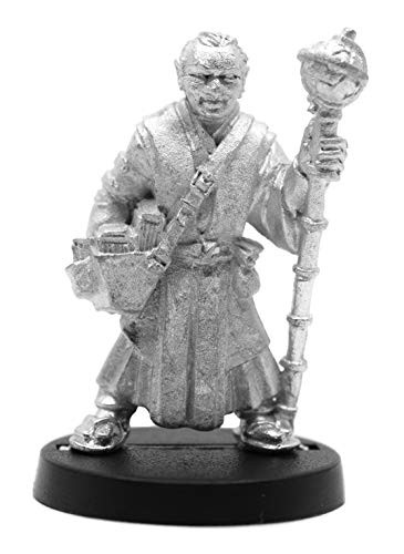 Stonehaven Human Lore Master Male Miniature Figure for 28mm Scale Table ...