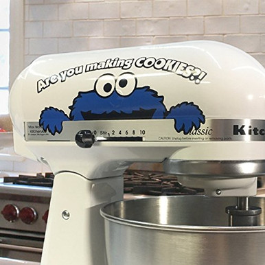 Sunbeam Decals are You Making Cookies?! Cookie Monster Mixer Decal for ...