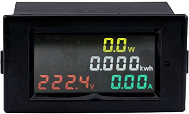 Yeeco Digital AC Power Meter 80 300V 100A Digital Voltage Current Panel ...