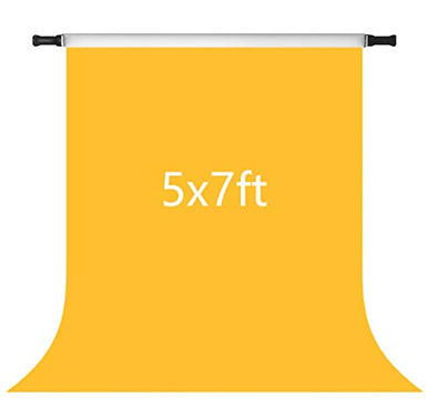 Kate 5x7ft Orange Backdrops Solid Orange Portrait Photography Backdrop ...