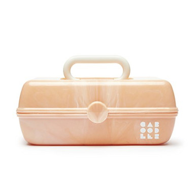 Caboodles Pretty in Petite Peach Marble Vintage Case 1 Pound ...