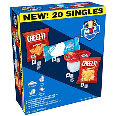 Mega Variety Pack MVP Snacks Variety Pack 17 4oz Box 20 Count ...