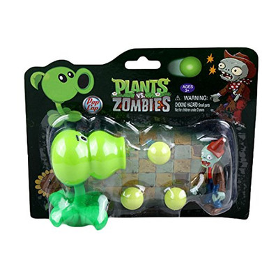 Toyswill Plants VS Zombies Gourd Shooter Plastic Toy for Fans ...