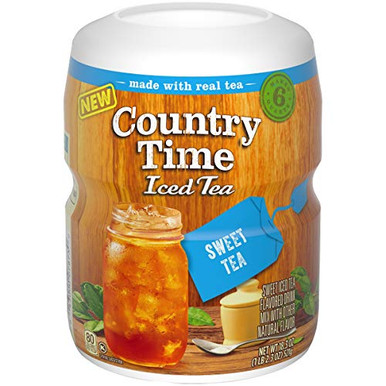 Country Time Sugar Sweetened Sweet Tea Powdered Drink Mix 18 3 oz ...