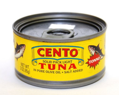 Cento Italian Solid Light Tuna in Pure Olive Oil 6 3 oz Cans ...