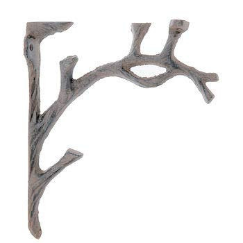 Heavy Cast Iron All Purpose Bracket Tree Branch Design 6 1 4 inches X 7 ...