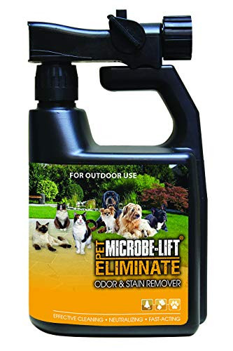 MICROBE LIFT Pet Eliminate Outdoor Pet Odor Eliminator and Stain ...