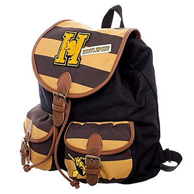 Harry Potter Hufflepuff Varsity Knapsack Backpack 14 x 17in ...
