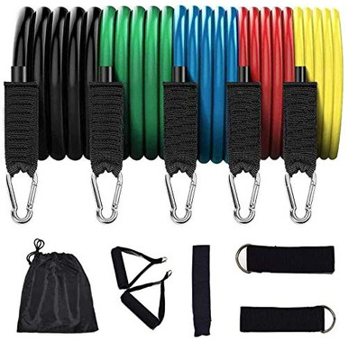 limit Resistance Bands Set Premium Exercise Bands with Handles Ankle ...