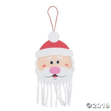 Santa Hanging Sign Craft Kit 12 Crafts for Kids and Fun Home Activities ...