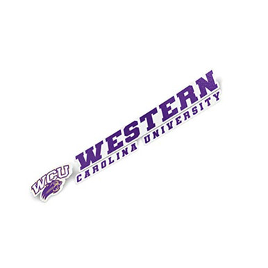 Western Carolina University WCU Catamounts NCAA Name Logo Vinyl Decal ...
