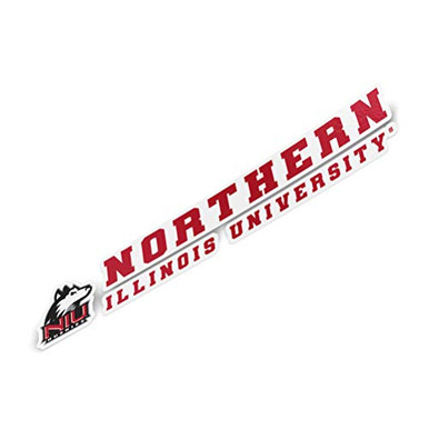 Northern Illinois University NIU Huskies NCAA Name Logo Vinyl Decal ...