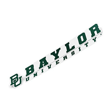 Baylor University Bears NCAA Name Logo Vinyl Decal Laptop Water Bottle ...