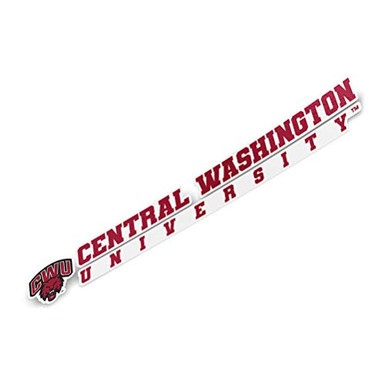 Central Washington University CWU Wildcats NCAA Name Logo Vinyl Decal ...