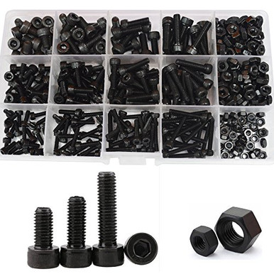 Hex Socket Head Cap Screws Metric Thread Hexagon Allen Drive Machine ...