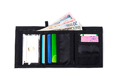 CHAMELEON VELCRO TRIFOLD MENS WALLET- Canvas wallets for men trifold ...