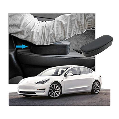 CDEFG Car Door Elbow Rest Side Door Arm Rest Storage Case for Tesla ...