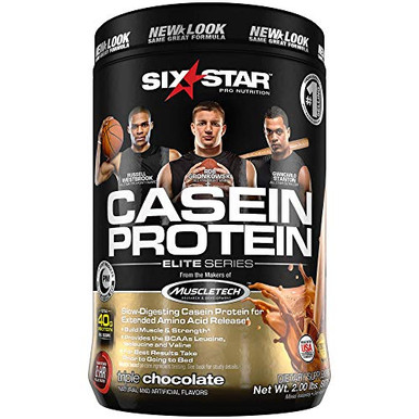Six Star Elite Series Casein Protein Powder Slow Digesting Micellar ...