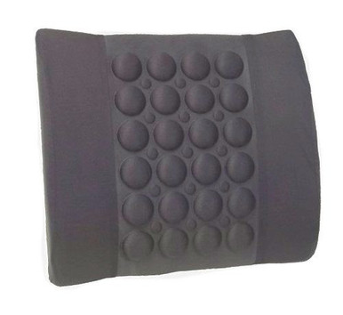 Portable Lumbar Support Ergonomic Style Back Seat Cushion Gray ...