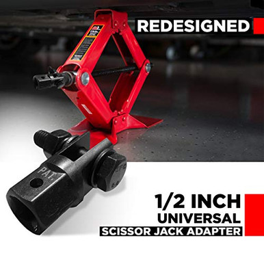 T1A Scissor Jack Adapter for 1 2 Inch Impact Wrench or 13 16 Inch Lug ...