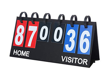 Upstreet Portable Scoreboard Lightweight and Durable Ideal Score ...