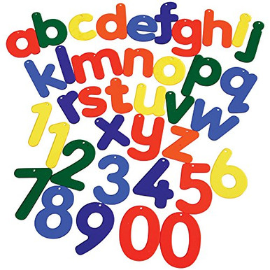 Constructive Playthings CHG 422 Light Table Letters Numbers 38 pc Set ...