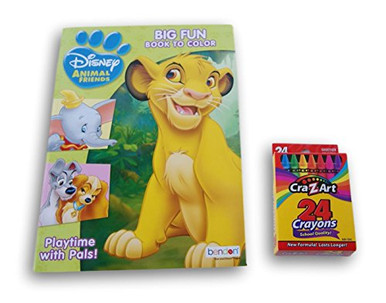 Bendon Publishing Disney Animal Friends Playtime With Pals Big Fun Book ...