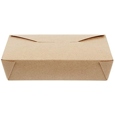 50 Pack Eco Friendly Disposable Paper Take Out Food Container Sturdy ...