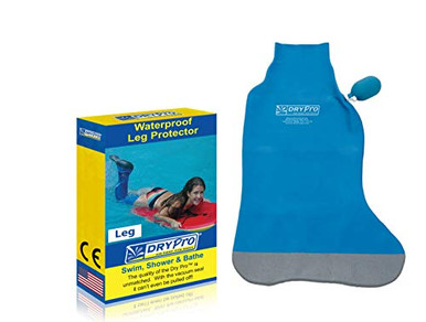 DryCorp Waterproof Vacuum Sealed Half Leg Cast Cover Small and Large ...