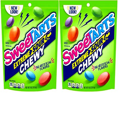 NEW Sweetarts Extreme Sour Chewy Candy 11 Oz Bag Of Shockingly Sour ...