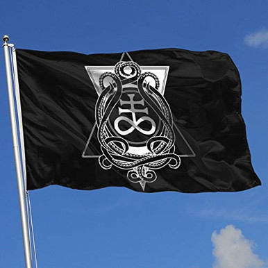 ZBGIGB Leviathan Cross and Tentacles Satanic 3x5 Foot Flags Outdoor ...