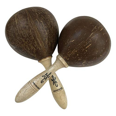 Large Coconut Single Maracas Shaker World percussion musical instrument ...