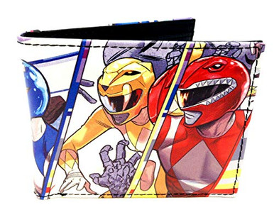 Mighty Morphin Power Rangers Sublimated Graphic Print PU Faux Leather ...