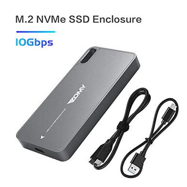 M 2 NVME PCIE SSD to USB 3 1 External Enclosure Only M 2 M Key to Type ...