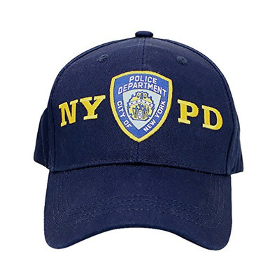 Official NYPD Hat Baseball Cap Navy Blue Police Department NYPD with ...