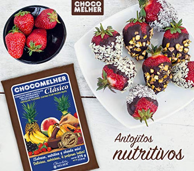 Chocomelher Clasico Cobertura Sabor a Chocolate Chocolate Flavored ...