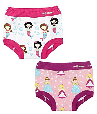 Ez Undeez Toddler Underwear Girls Padded Potty Training Pants Easy Pull ...