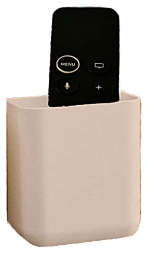 Modern Wall Mount Remote Control Holder Tan Cream Universal Hanging ...
