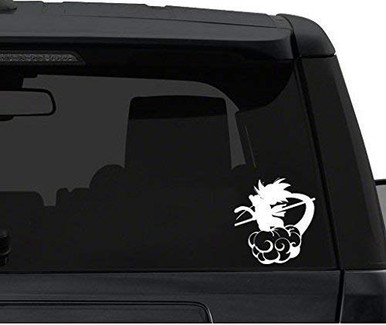 Dragon Ball Goku on Nimbus Car Window Decal - Warehousesoverstock