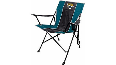 NFL Portable Folding Tailgate Chair with Cup Holder and Carrying Case ...