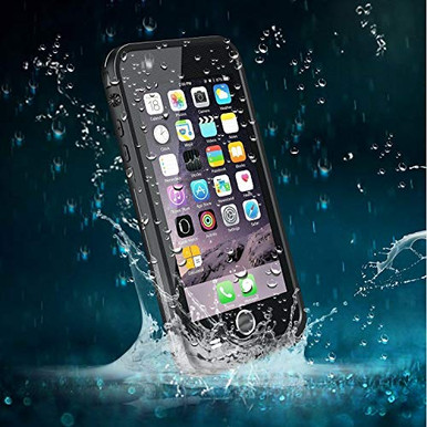 LHB Waterproof Case Full Sealed Rubber Rugged Cover with Touch ID ...