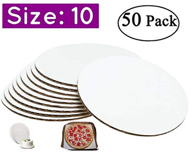 10 inch cake circles 10 inch round cake boards good for Pizza and Pie ...
