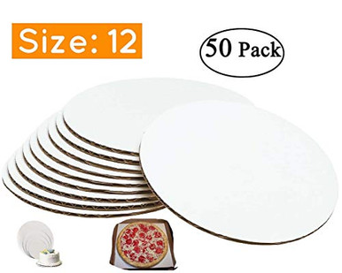 cake circles 12 inch pie circle 12 inch Pizza Circle Sturdy White ...
