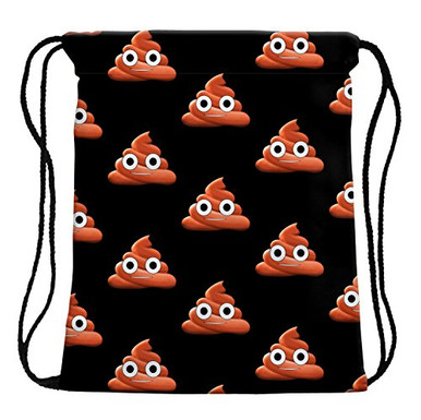 HELLATHUND 3d emoji characters series Light Drawstring Unisex Backpacks ...