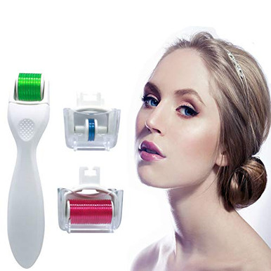 3 in 1 Derma Roller Kit for Face and Body Healthy Care Titanium ...