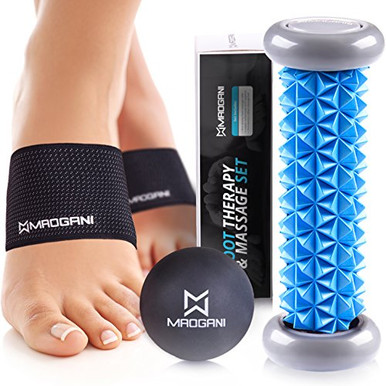 Foot Massager Roller Ball Arch Support Relieve Plantar Fasciitis Foot ...