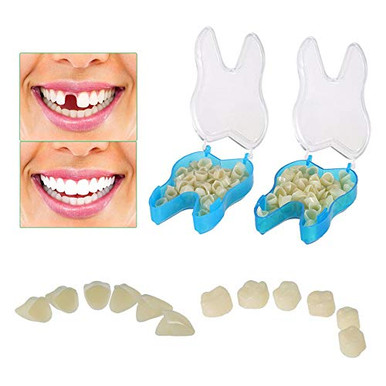 Temporary Tooth Crown Teeth Veneers Cosmetic Braces Temp Tooth Repair ...