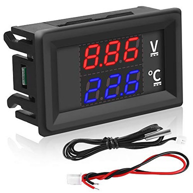 YEMIUGO Thermometer Tester DC 5V 12V 24V Car Water Temperature Meter 50 ...