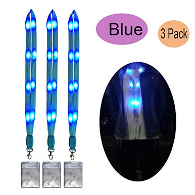 LED Lanyard Cruise Lanyard with Clip ID Card Holder 3 Different ...